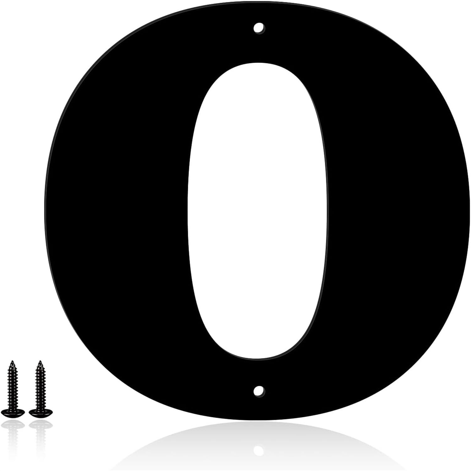 4 Inch Metal Modern House Numbers, House Address Letters and Numbers ...
