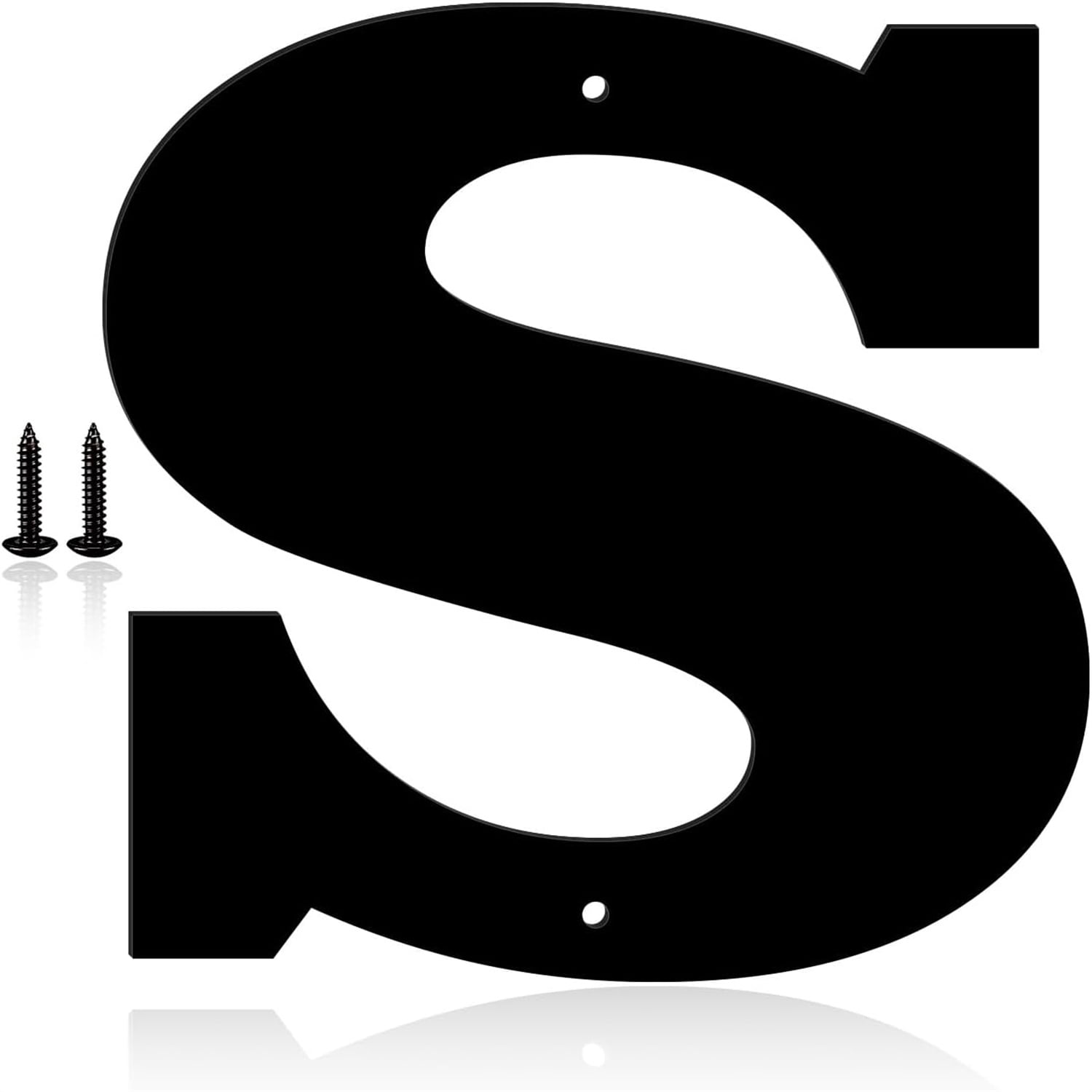 4 Inch Metal Modern House Numbers, House Address Letters and Numbers ...