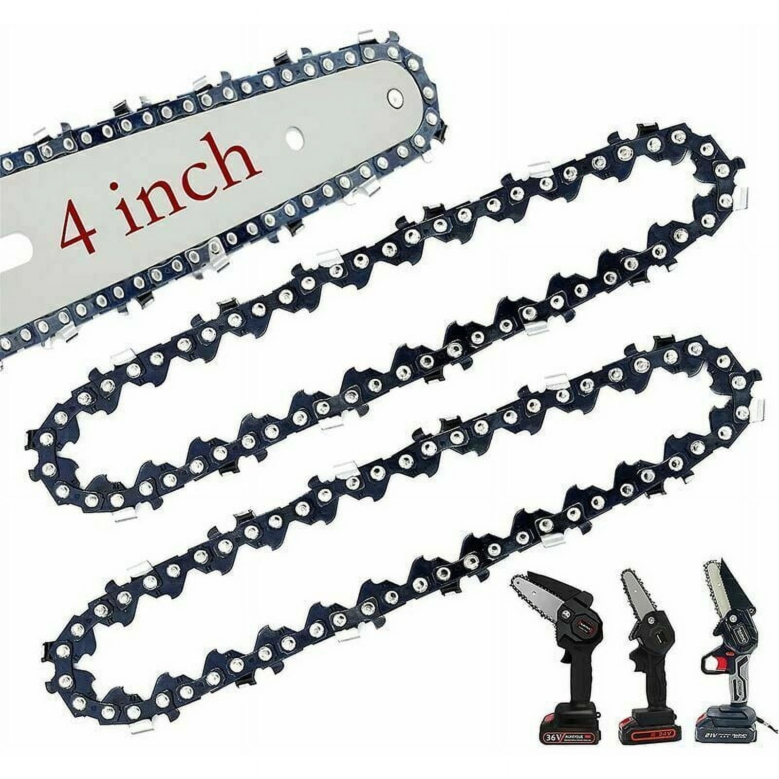 4 Inch Mini Chainsaw Chain Replacement, High Quality Carbon Steel ...