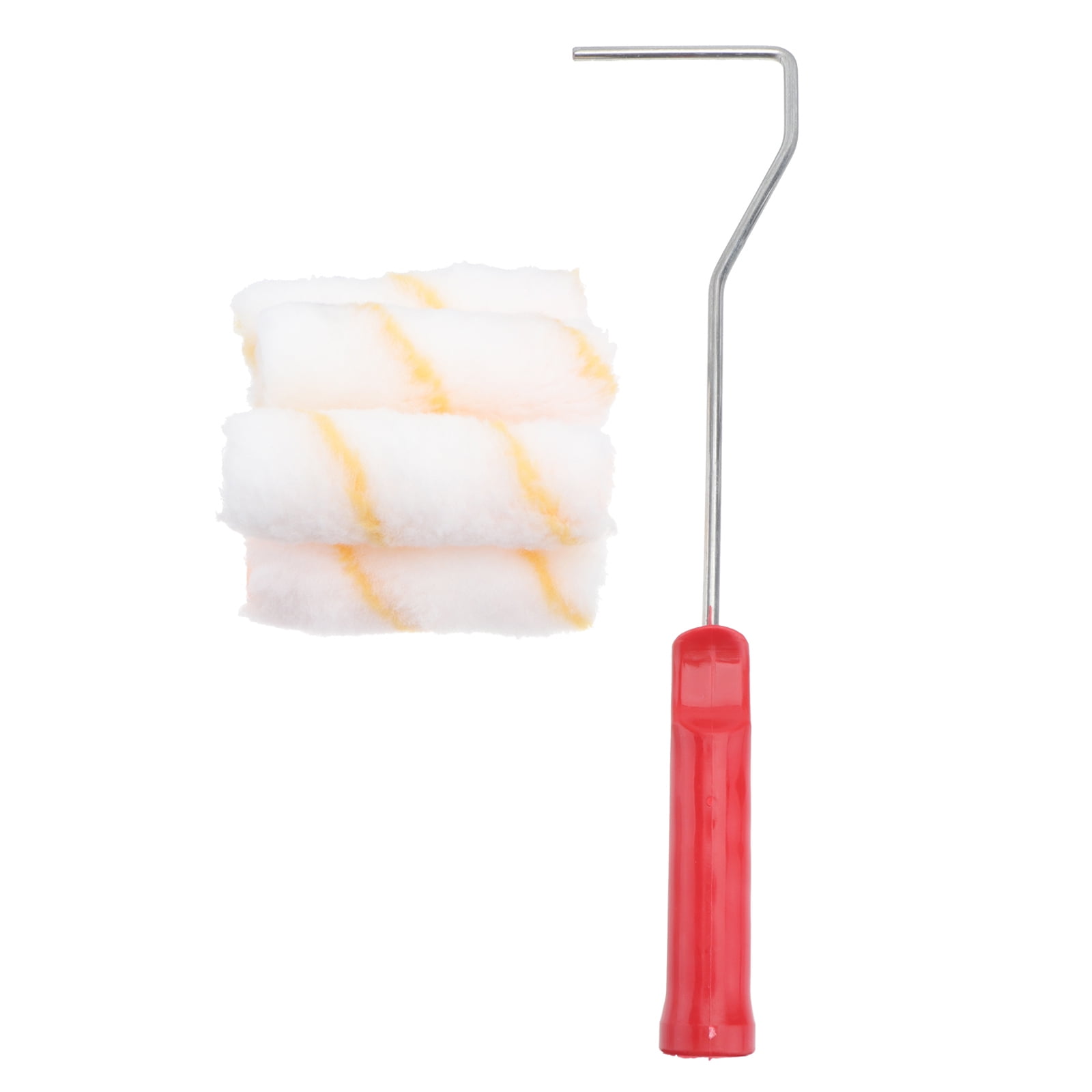 4 Inch Multifunction DIY Wall Paint Roller Brush Set Roller Paint Brush ...