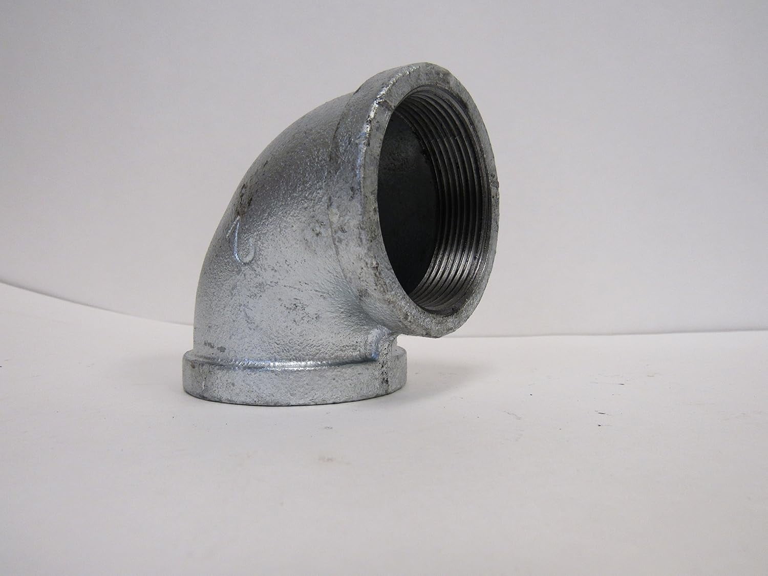 4 Inch NPT Galvanized Malleable Iron 90 Degree Elbow Pipe Fitting ...