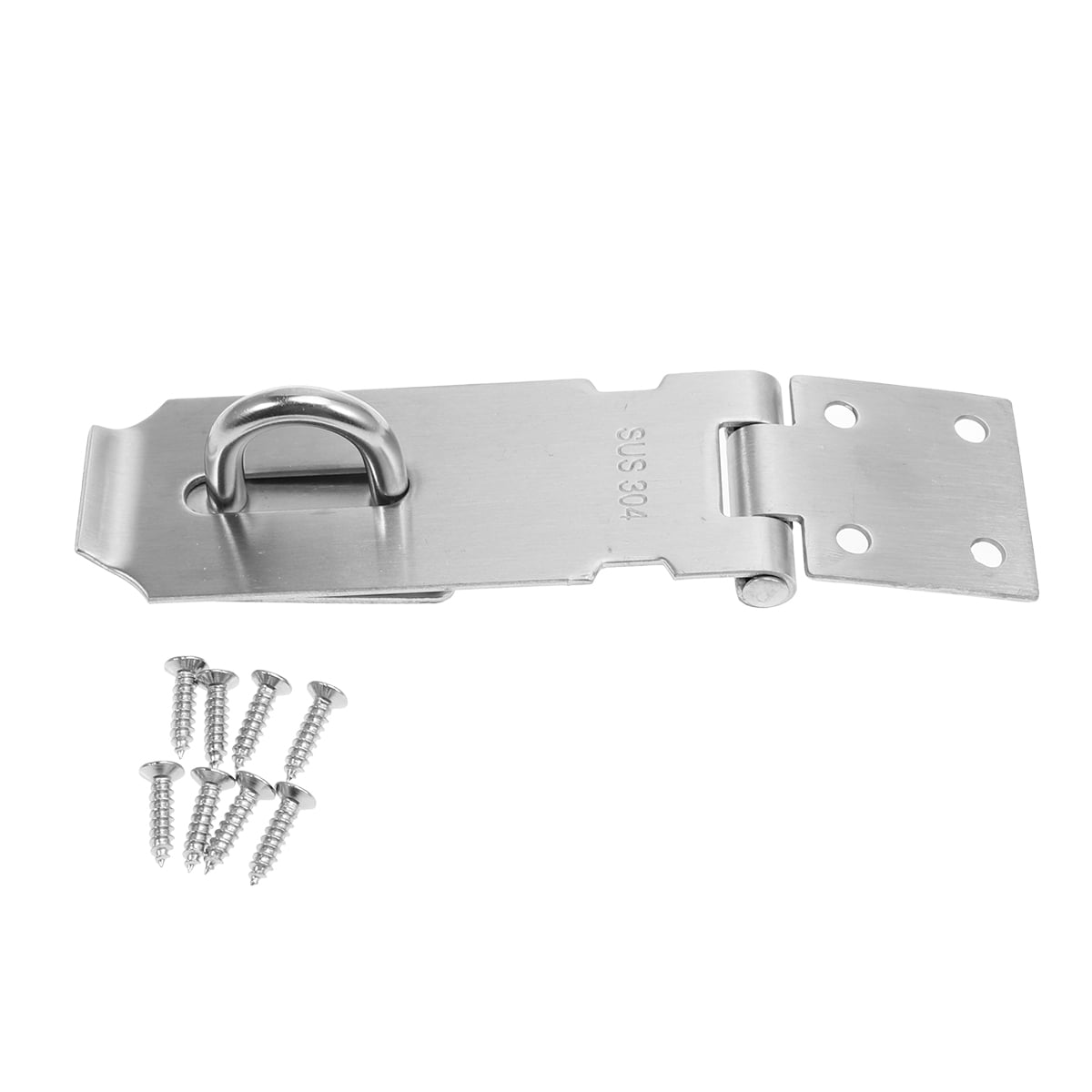 4 Inch Padlock Hasp Door Clasp Hasp Lock Latch Stainless Steel Lock For ...