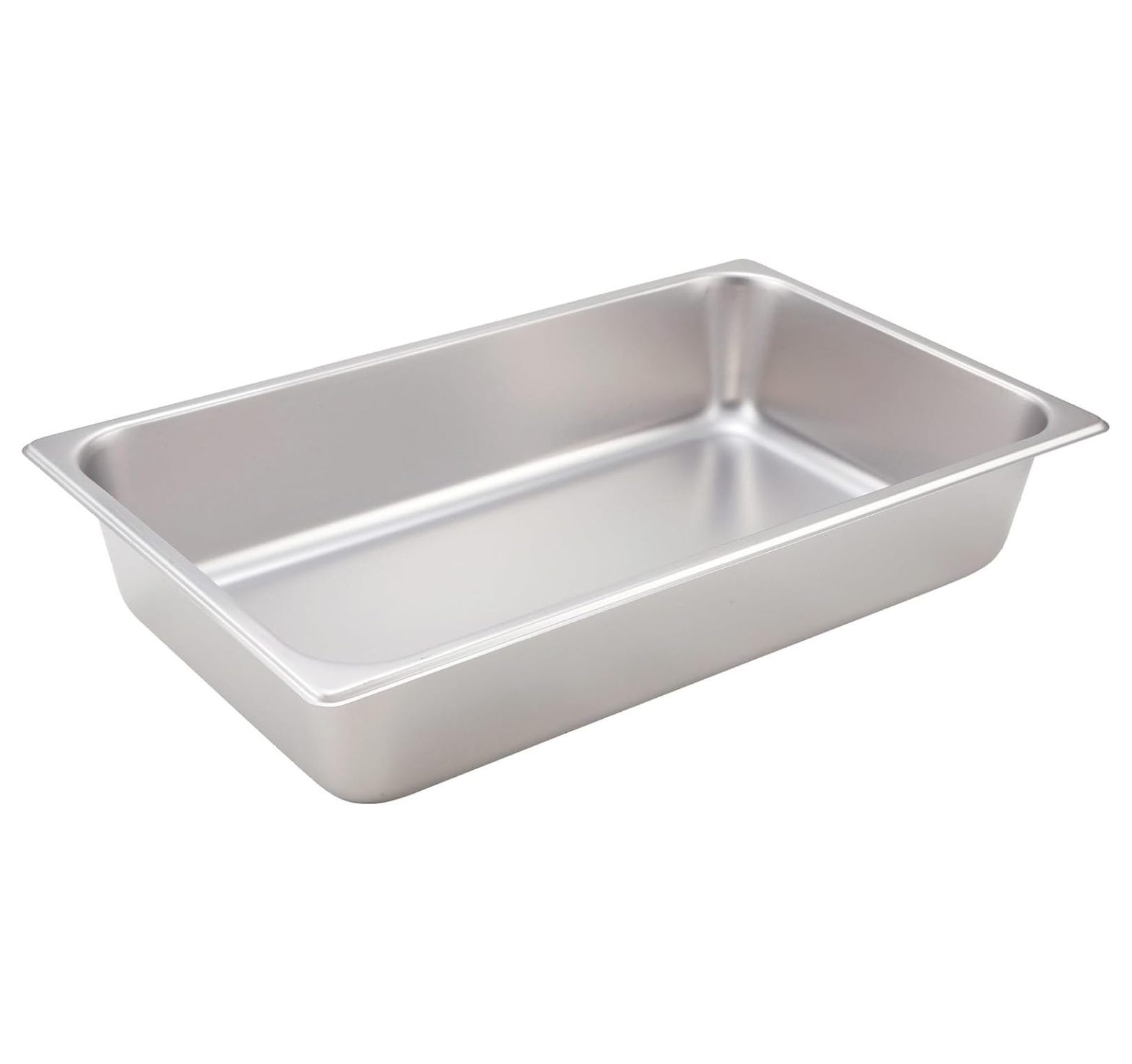 4-Inch Pan, Full, Stainless Steel Medium Straight Sided - Walmart.com