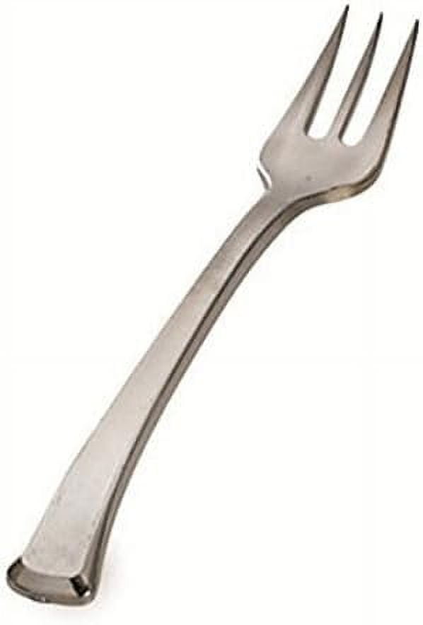 4 Inch Petites Plastic Silver Tasting Forks - Case of 400 Silver Mini ...