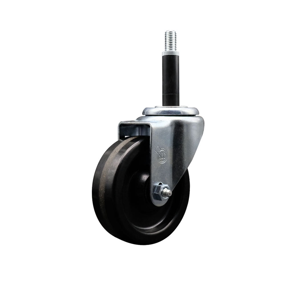 4 Inch Phenolic Wheel Swivel 3/4 Inch Expanding Stem Caster SCC ...
