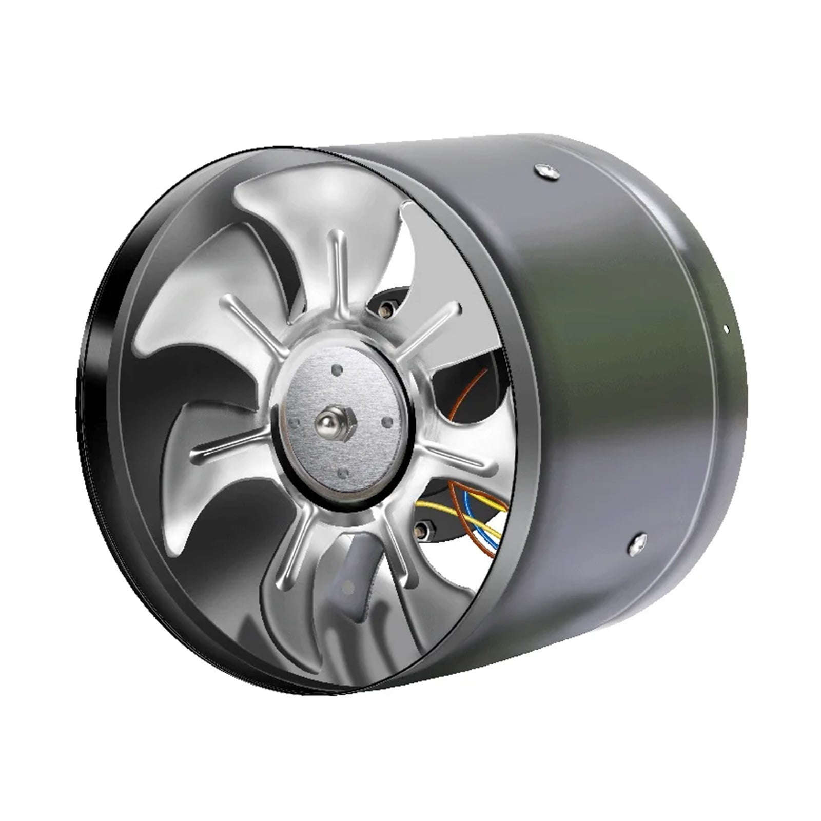 4 Inch Pipe Vent Fan Air Ventilator Metal Pipe Ventilation Exhaust Fan ...