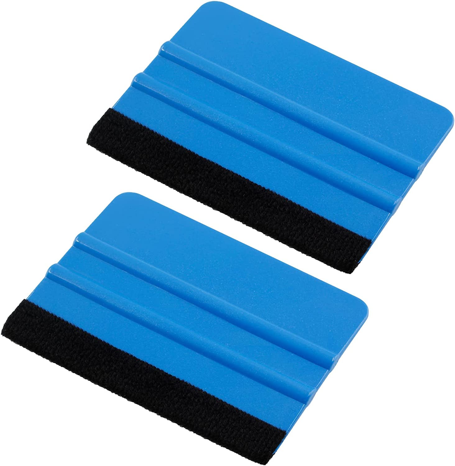 4 Inch Plastic Felt Edge Squeegee Tool Vinyl Squeegee for Window Tint ...