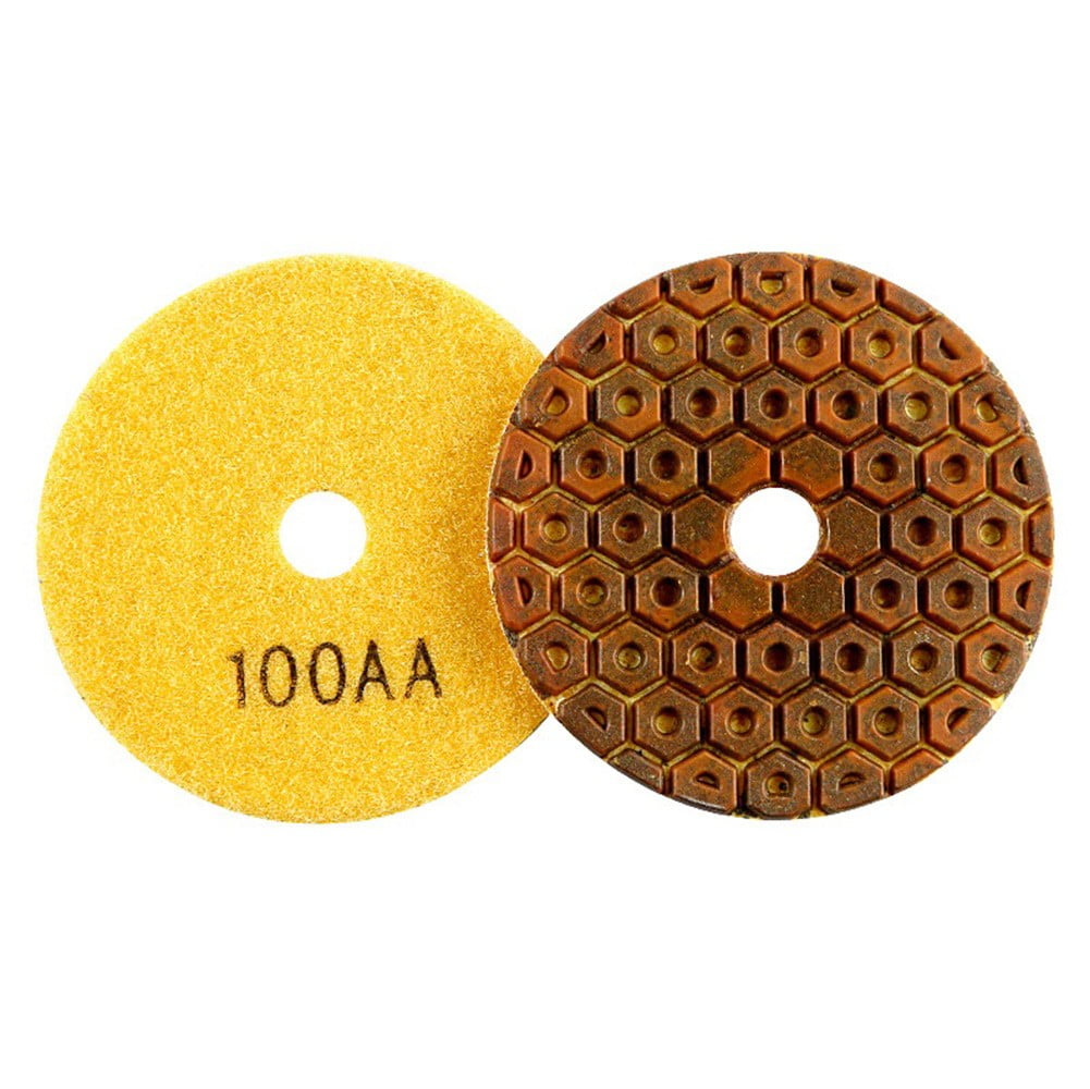 4 Inch Polishing Pads for Wet Polishing Granite Marble Concrete ...