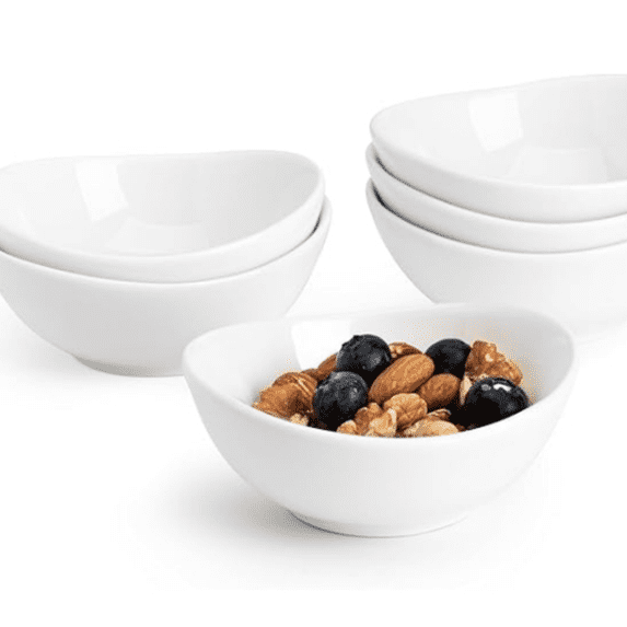 4 Inch Porcelain Small 4 oz Bowls for Sauce | Charcuterie | Dipping ...