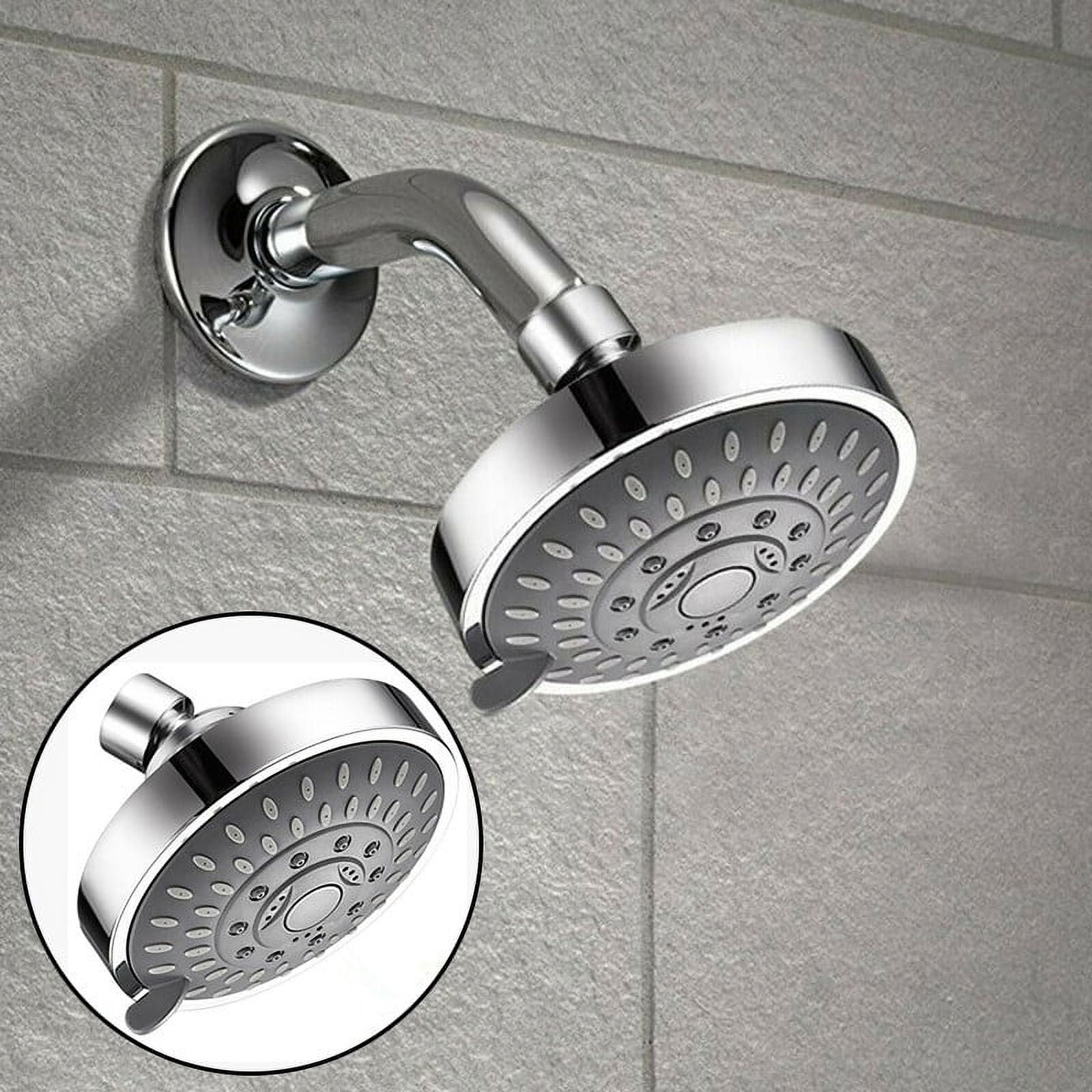 4 Inch Rainfall High Pressure Shower Head Fixed Mount Luxury Spa ...