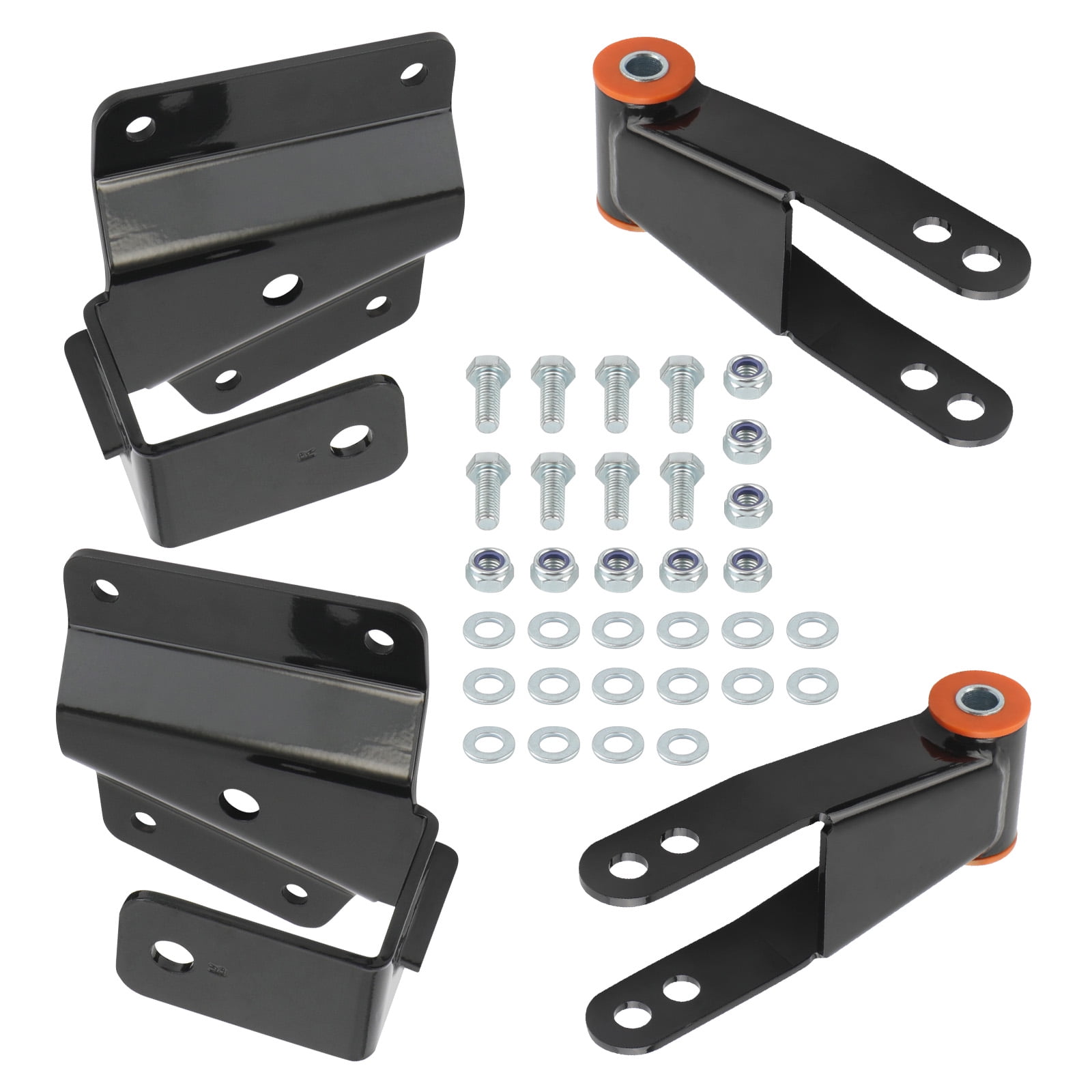 4-Inch Rear Drop Kit w/ Shackles & Hangers for 1999-2006 Chevy ...