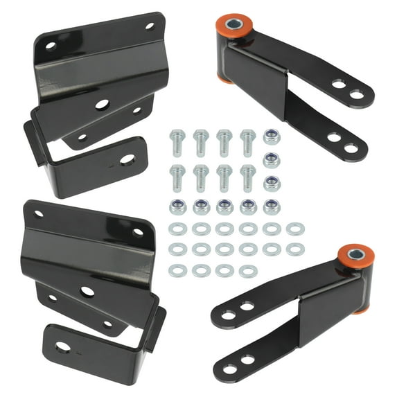 4-Inch Rear Drop Kit w/ Shackles & Hangers for 1999-2006 Chevy ...