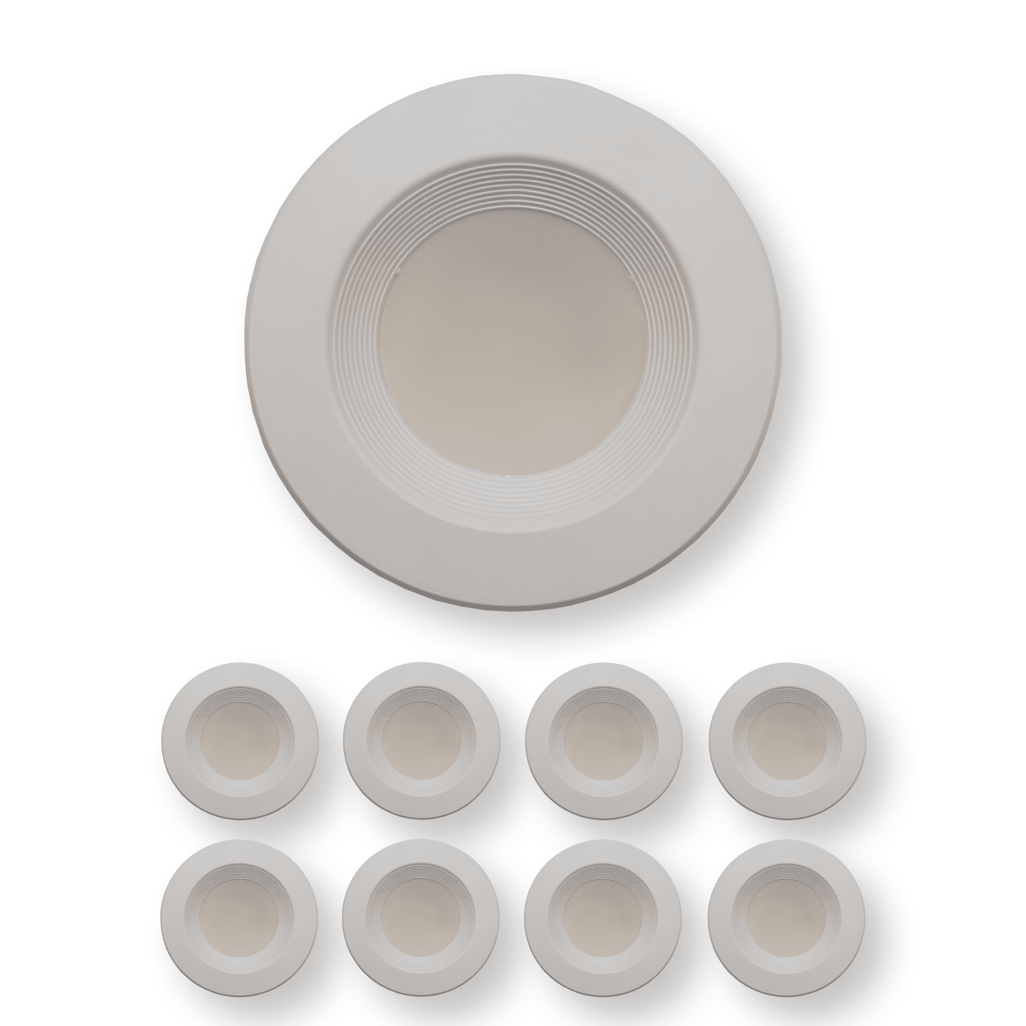 4 Inch Recessed Lighting Trim LED Disk Light - Selectable Color 2700K ...