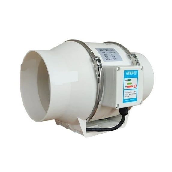 4 Inch Remote Control Exhaust Fan Home Silent Inline Pipe Duct Fan ...