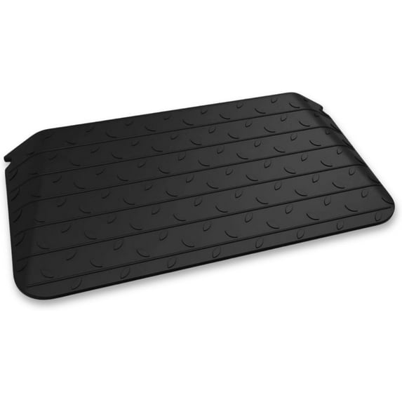 4 Inch Rise Threshold Ramp Anti-Slip Wheelchair Ramp Rubber Curb Ramp ...