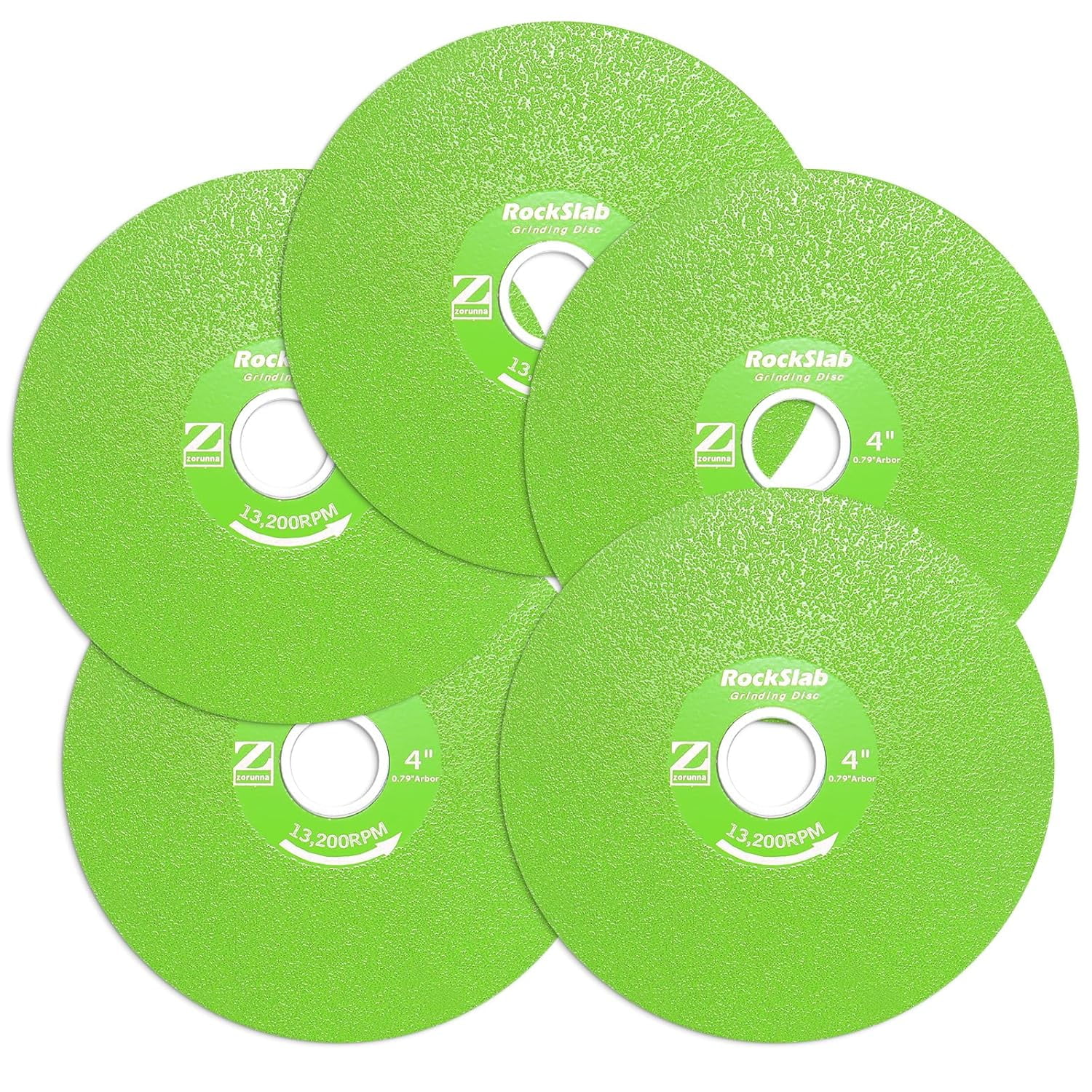 4 Inch Rock Slab Grinding Disc, 1.2'' Diamond Ultra Width Rock Slab ...