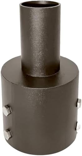 4 Inch Round Pole Bracket Tenon Adapter, Tenon Pole Bracket, Pole Top ...