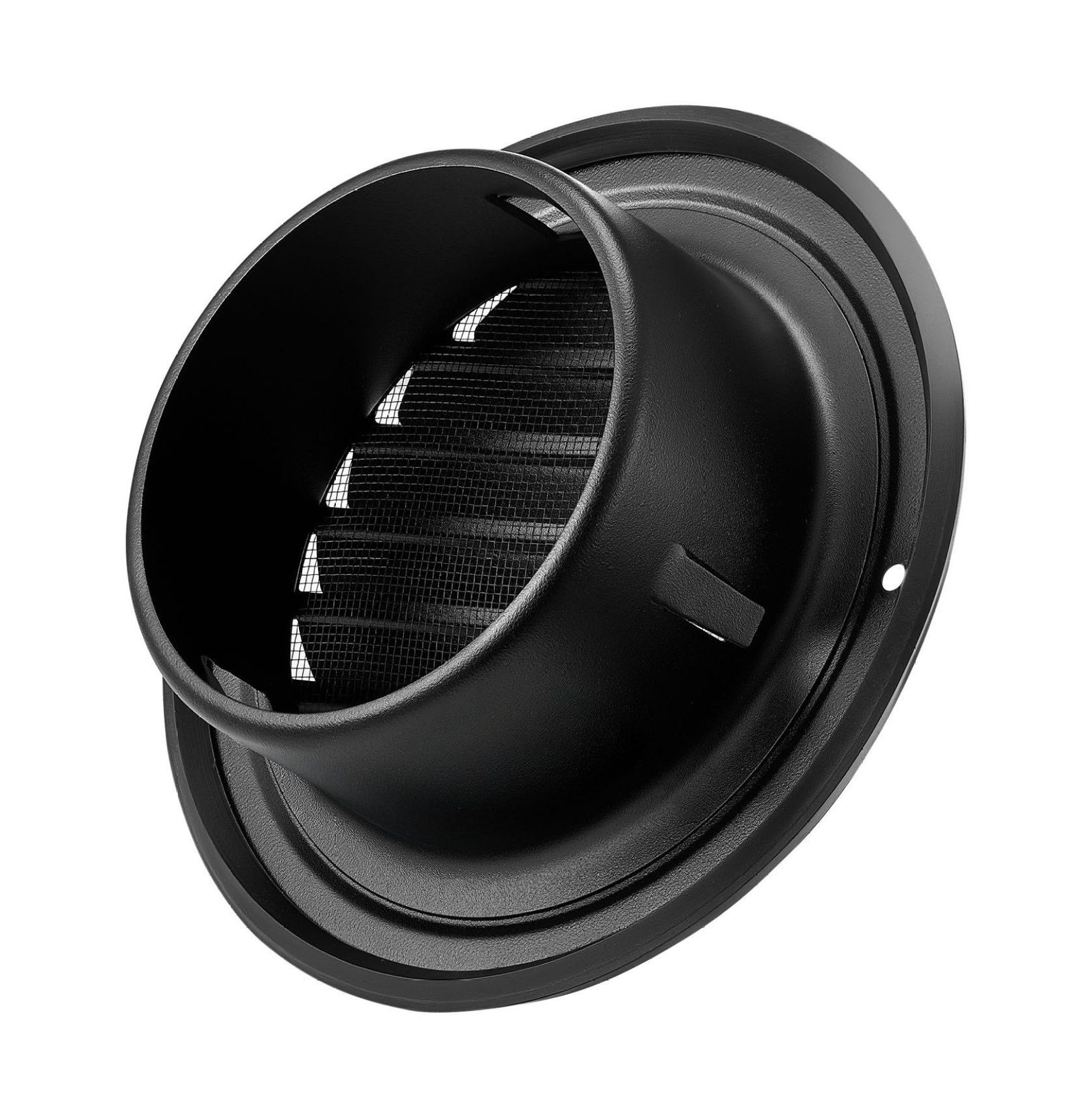 4 Inch Round Wall Vent Cover Stainless Steel 2 Pack Black - AC Vent for ...