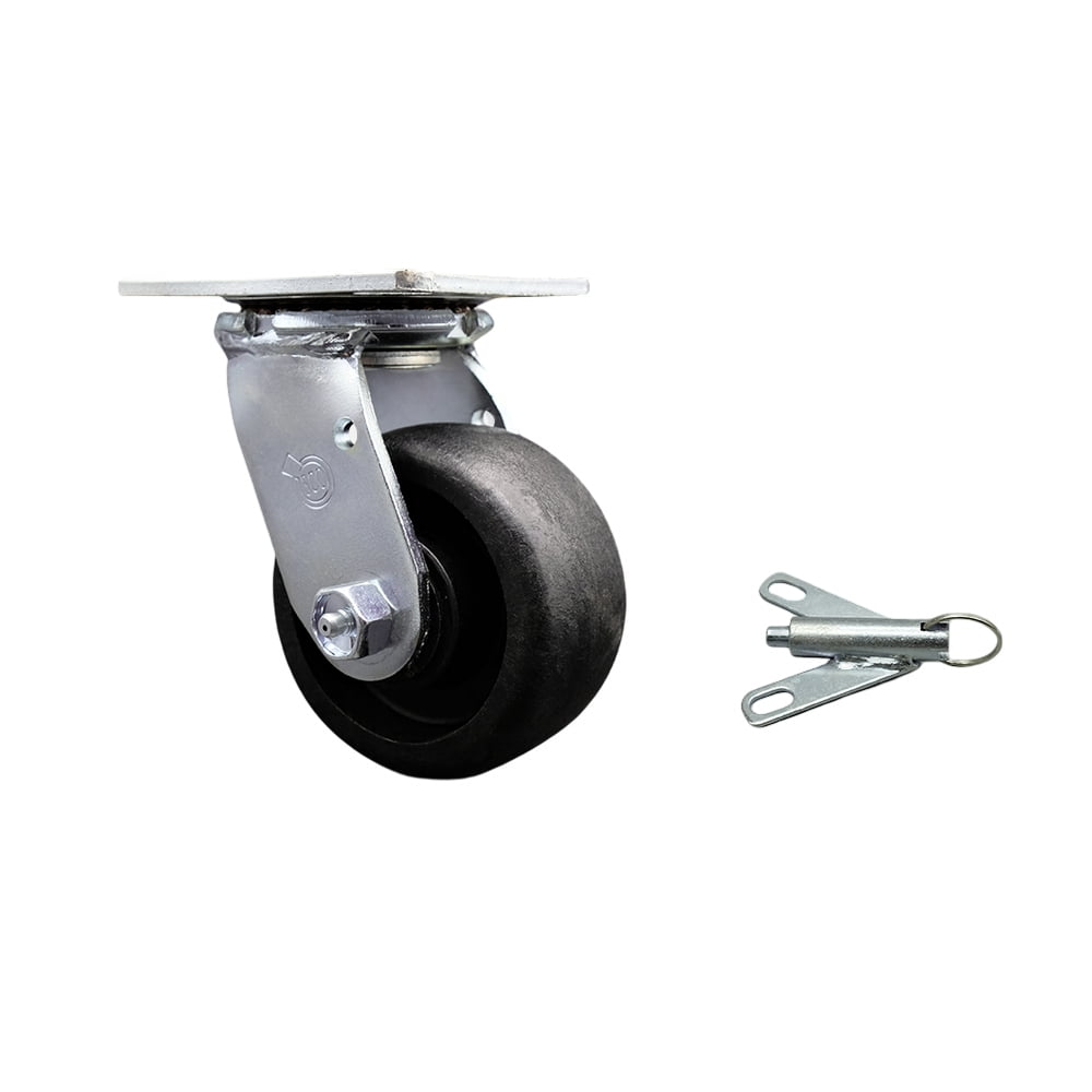 4 Inch SS Glass Filled Nylon Swivel Caster with Ball Bearing and Swivel ...