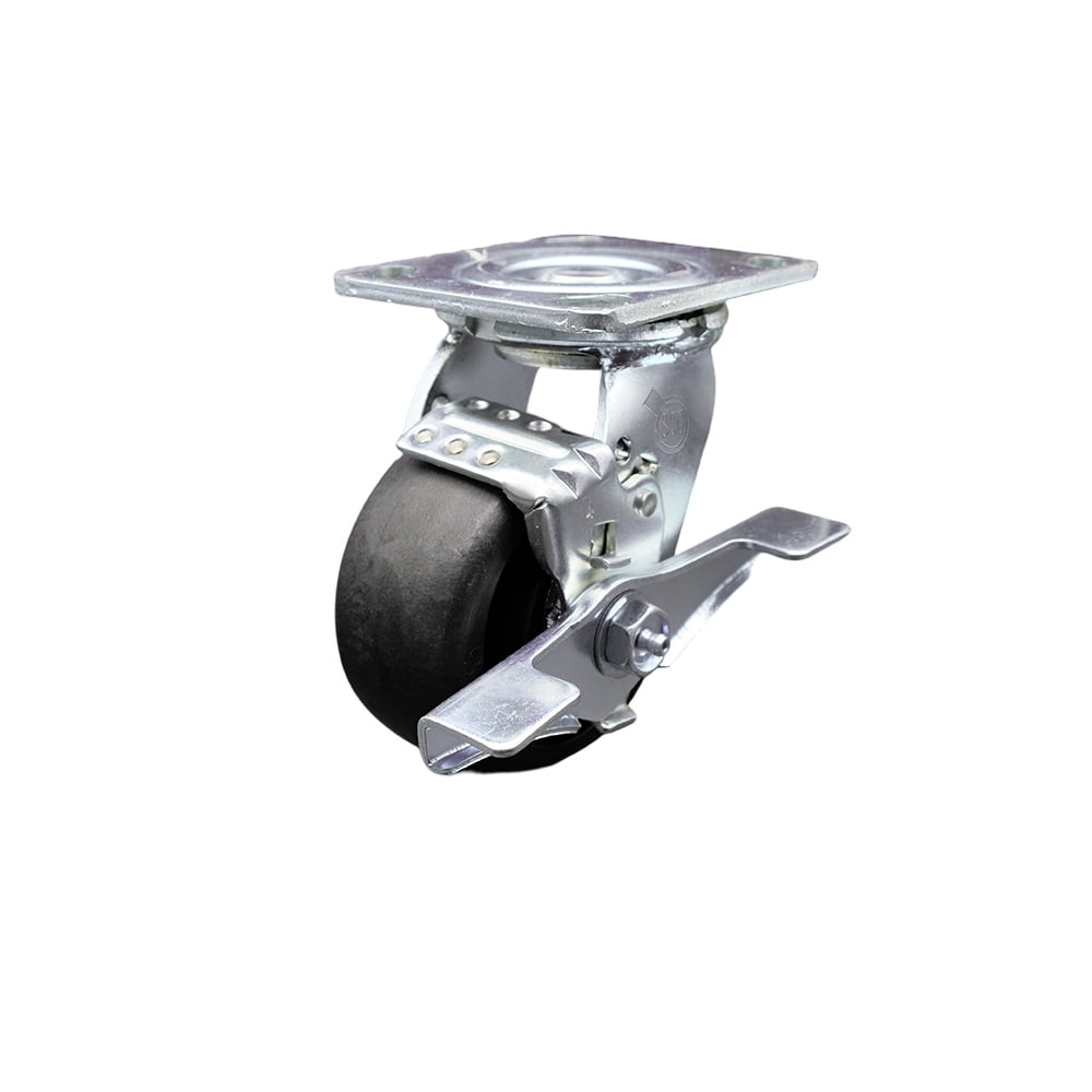 4 Inch SS Glass Filled Nylon Swivel Caster with Delrin Bearing and ...