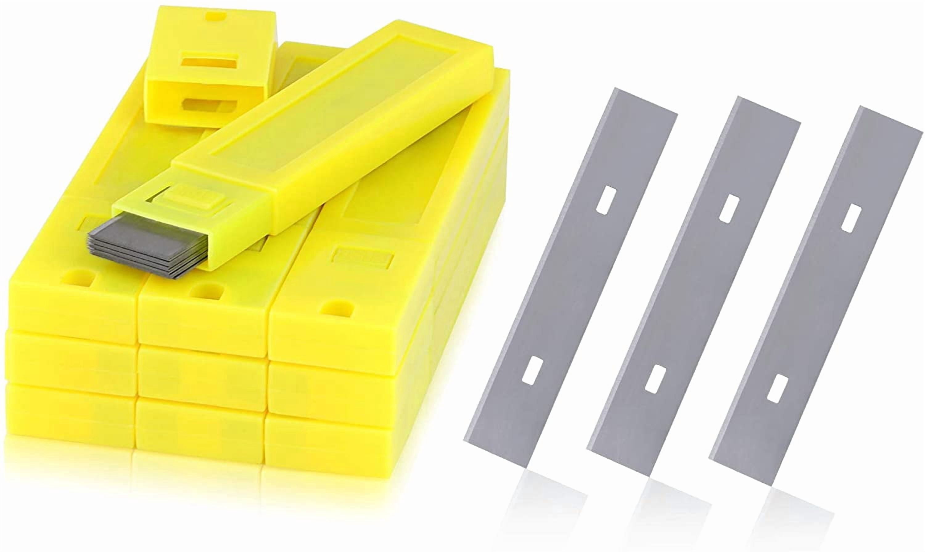 4-Inch Scraper Blades, 100PCS Replacement Scraper Blades Stainless ...