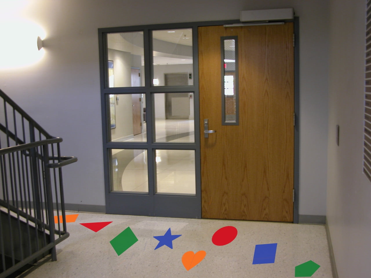 4-Inch Shapes Sensory Path Floor Decals for Kids - Vinyl Sensory Walk ...