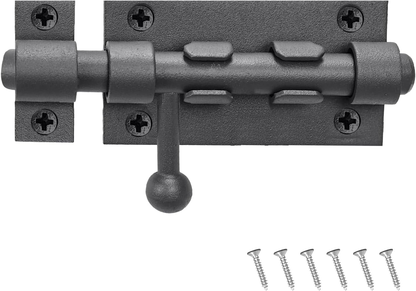4 Inch Slide Barrel Bolt Latch Door Slide Lock, Solid 304 Stainless ...