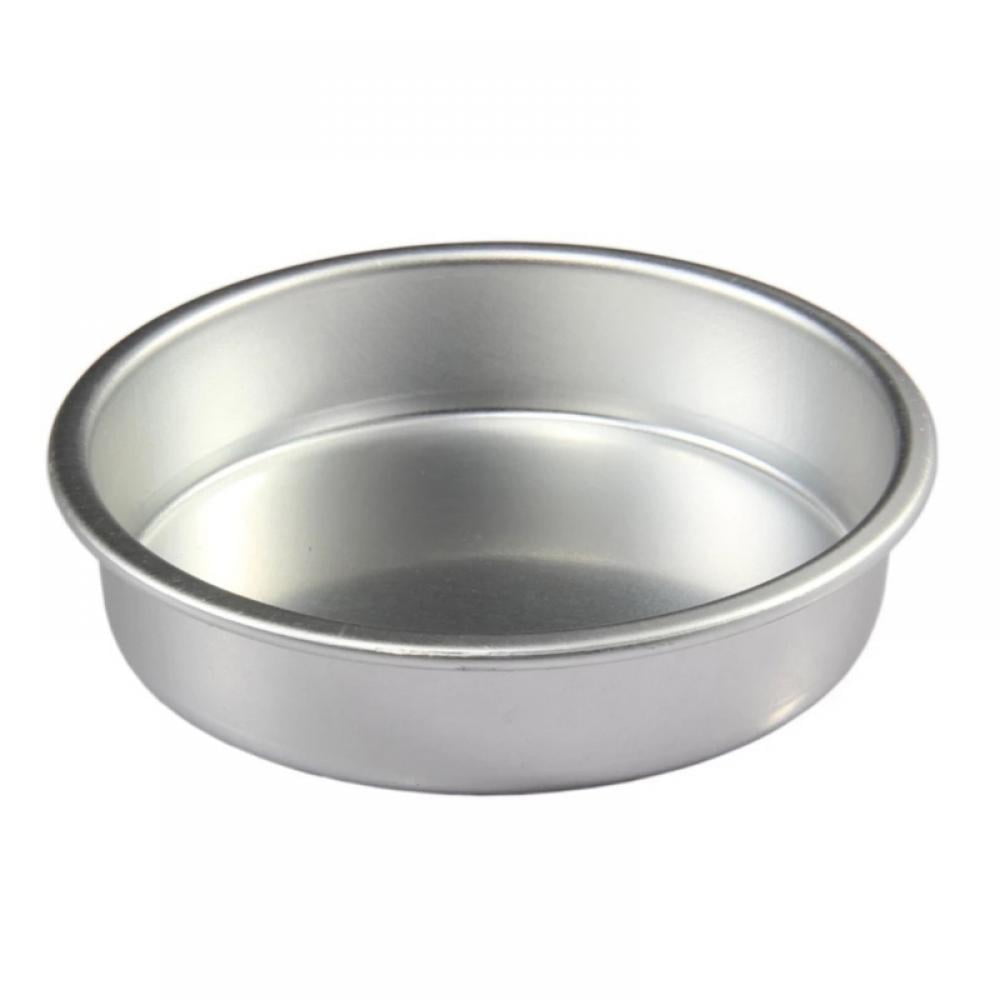 4 Inch Small Cake Pan,Aluminum Mini Round Smash Cake Baking Pans, Non ...