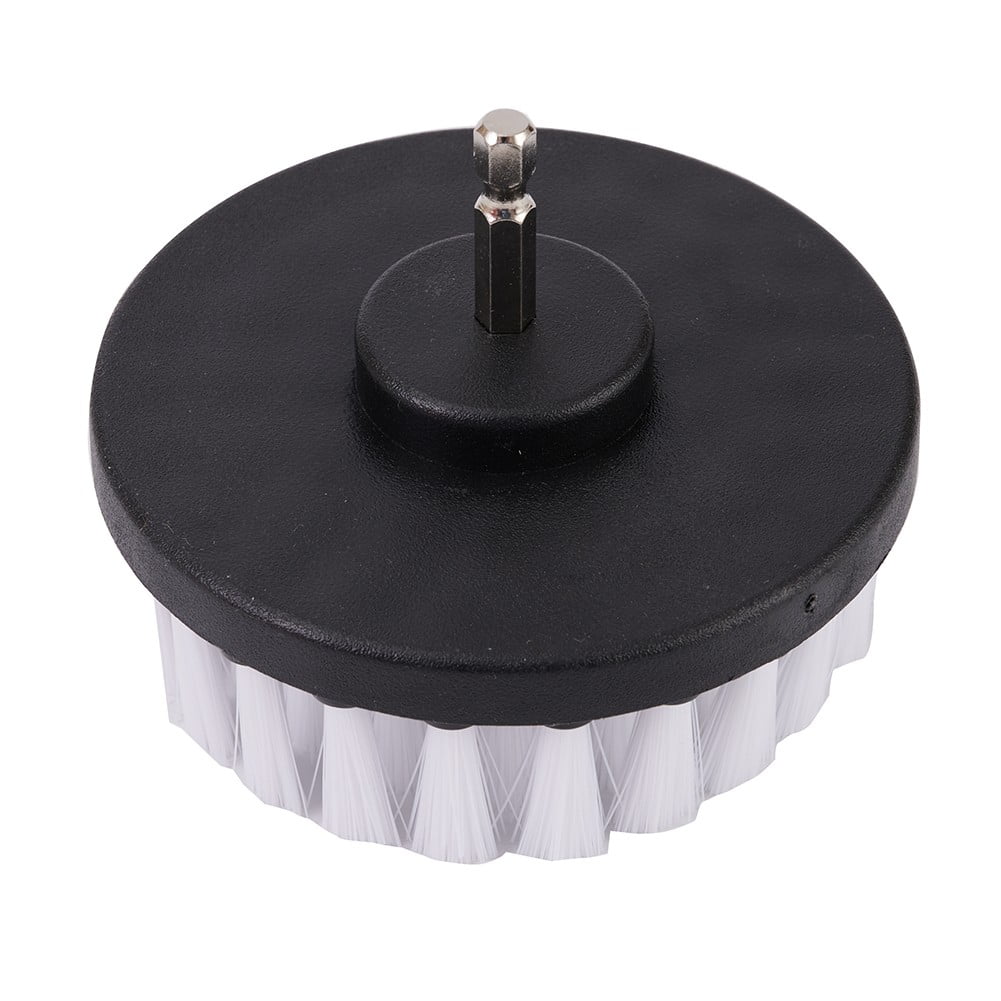4-Inch Soft Drill Brush Attachment For Cleaning Carpet & Leather And ...