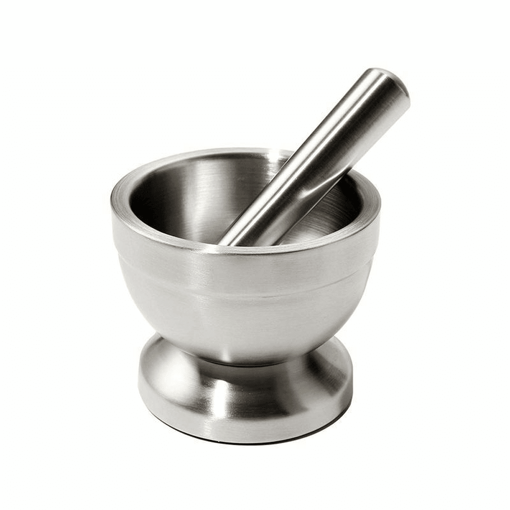 4-Inch Stainless Steel Mortar Set - Durable and Heavy Duty for Bowls ...