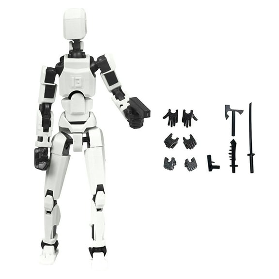 7 Inch T13 Multi-Jointed Movable Action Figures,Articulated Full Body ...