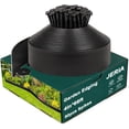 4 Inch Tall 66 FT Garden Edging Kit with 90pcs Spikes, Plastic Edging ...