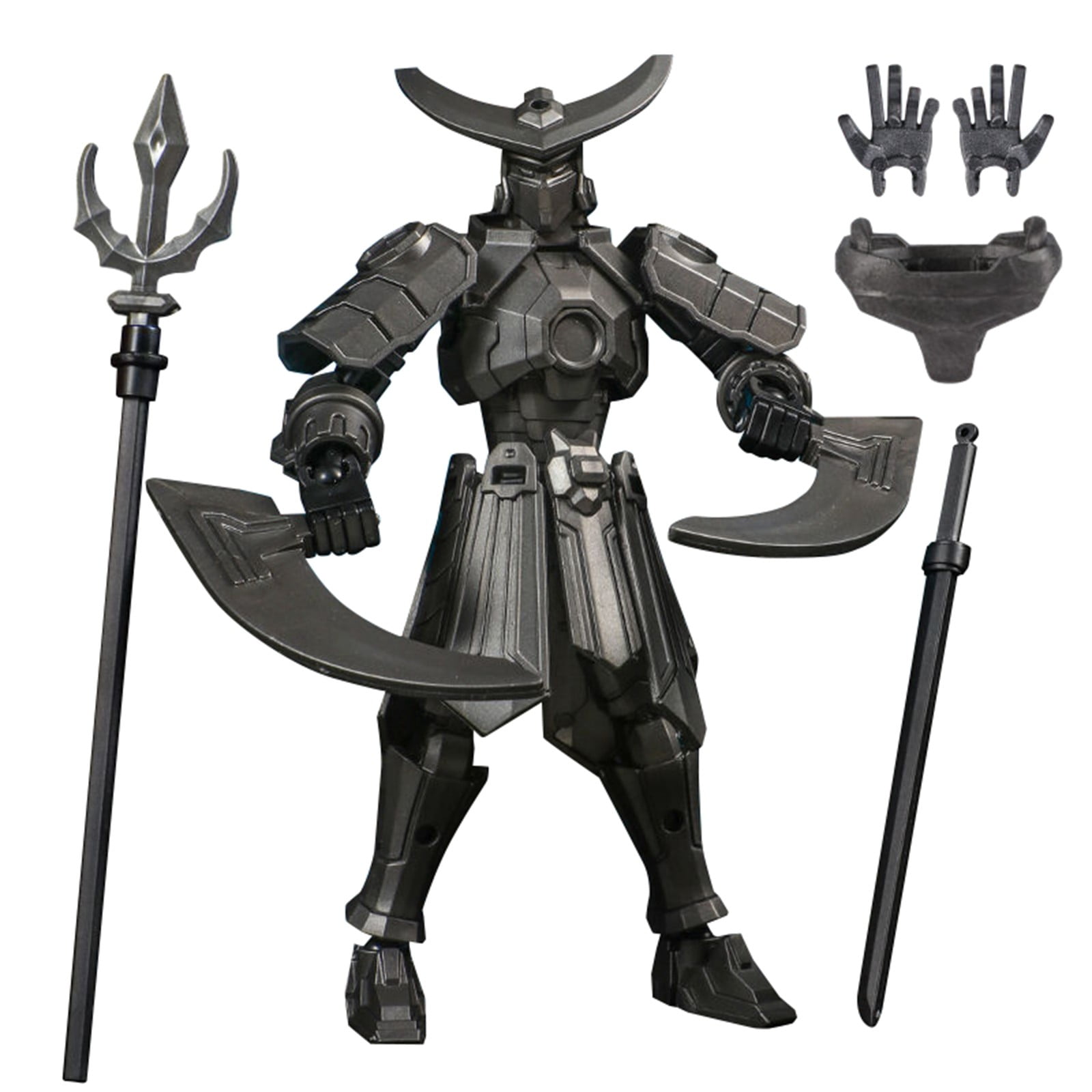 4 Inch Titan 13 Action Figure Toys, Upgraded 3D Printed T13 Action ...
