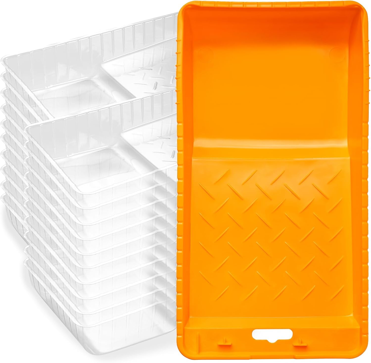 4 Inch Tray Liners - 20 Disposable Pan Liners with Tray, Small Trays ...