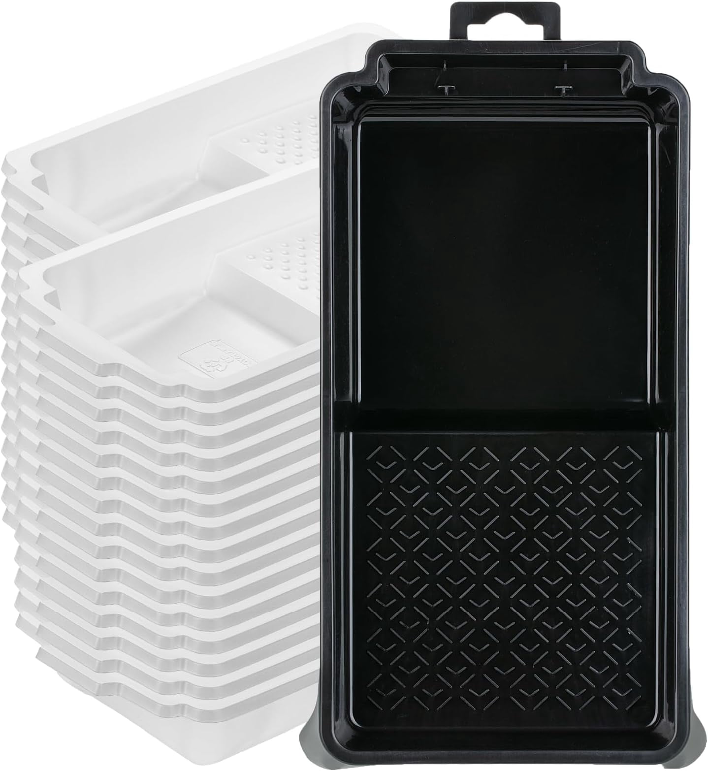 - 4 Inch Tray Set, 31 , 1x 4 Inch Roller Tray, 30x Disposable Liners ...