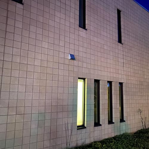 4 Inch Wall Vent Cap - Painted White Steel with Damper & Screen - Heavy ...