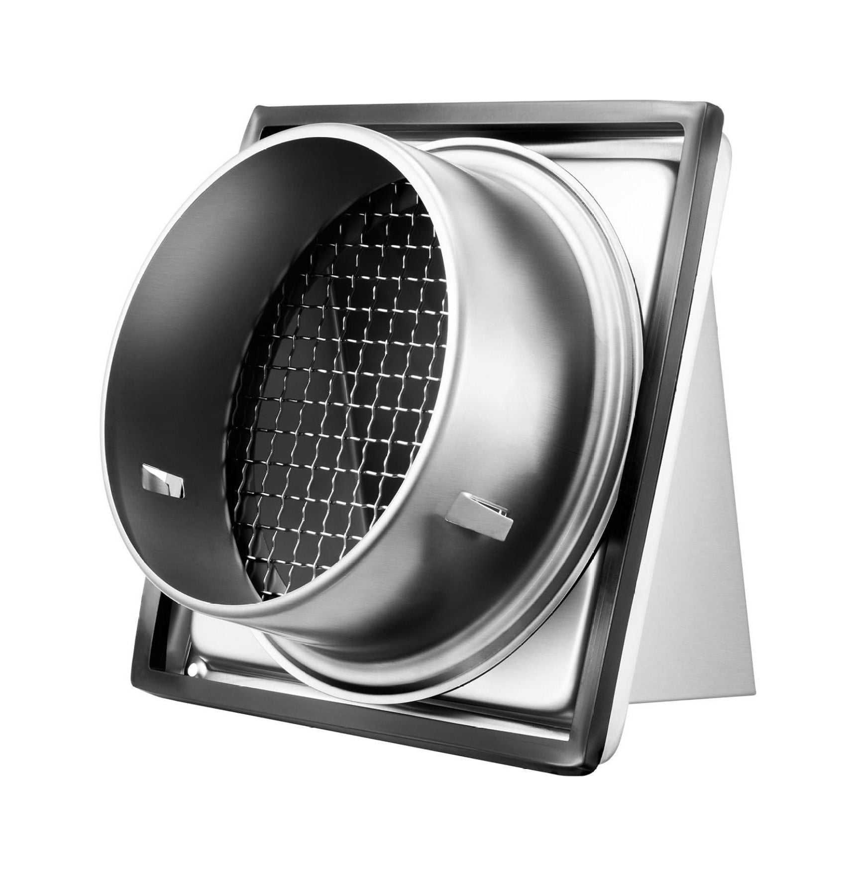 4 Inch Wall Vent Cover Stainless Steel - External Dryer Vent with ...