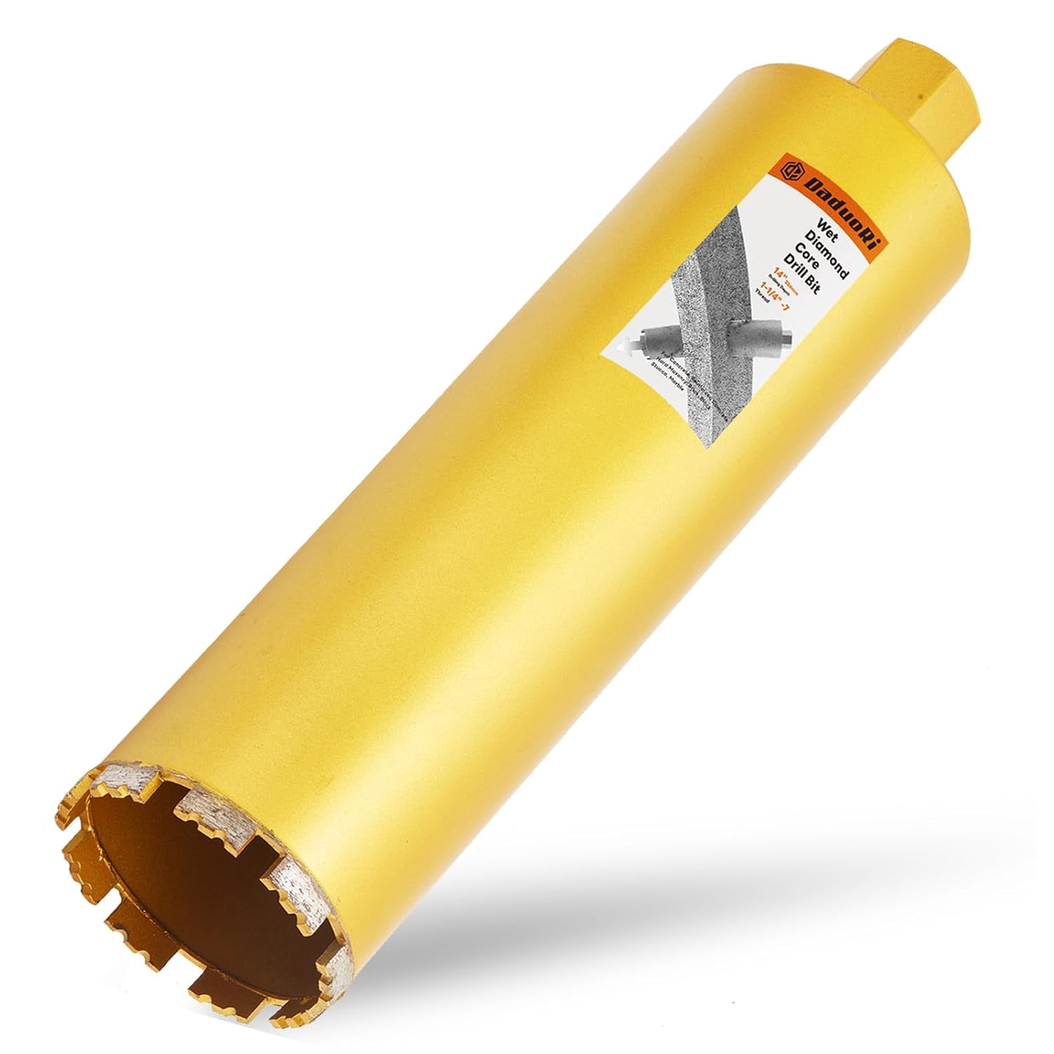 4 Inch Wet Core Drill Bits, 4" Core Bit for Concrete, 14" Drilling ...
