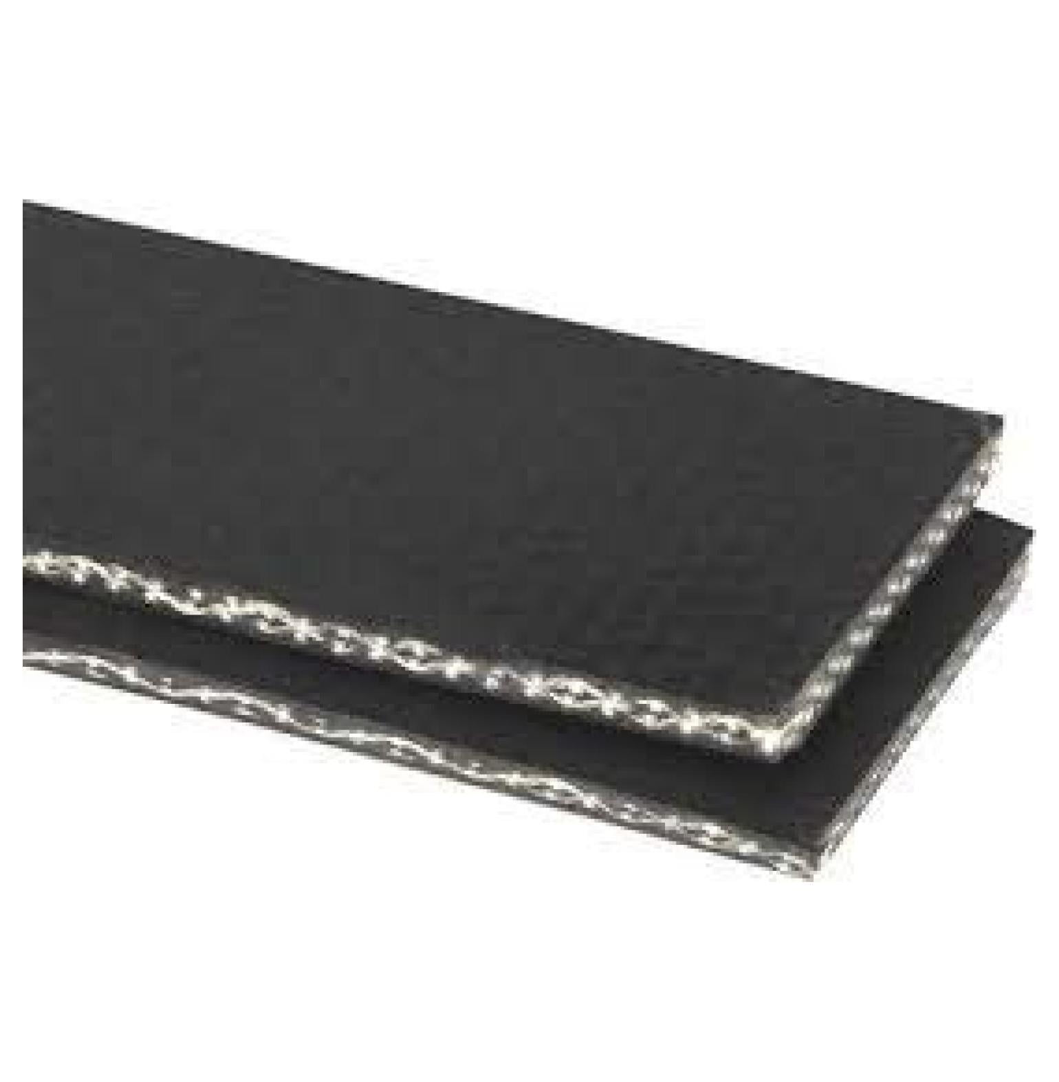 4 Inch Wide PVC 150 Cover One Side Black Conveyor Belt Material (10 ...