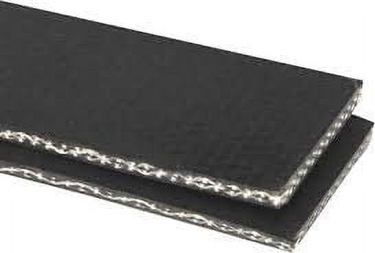 4 Inch Wide PVC 150 Cover One Side Black Conveyor Belt Material (10 ...