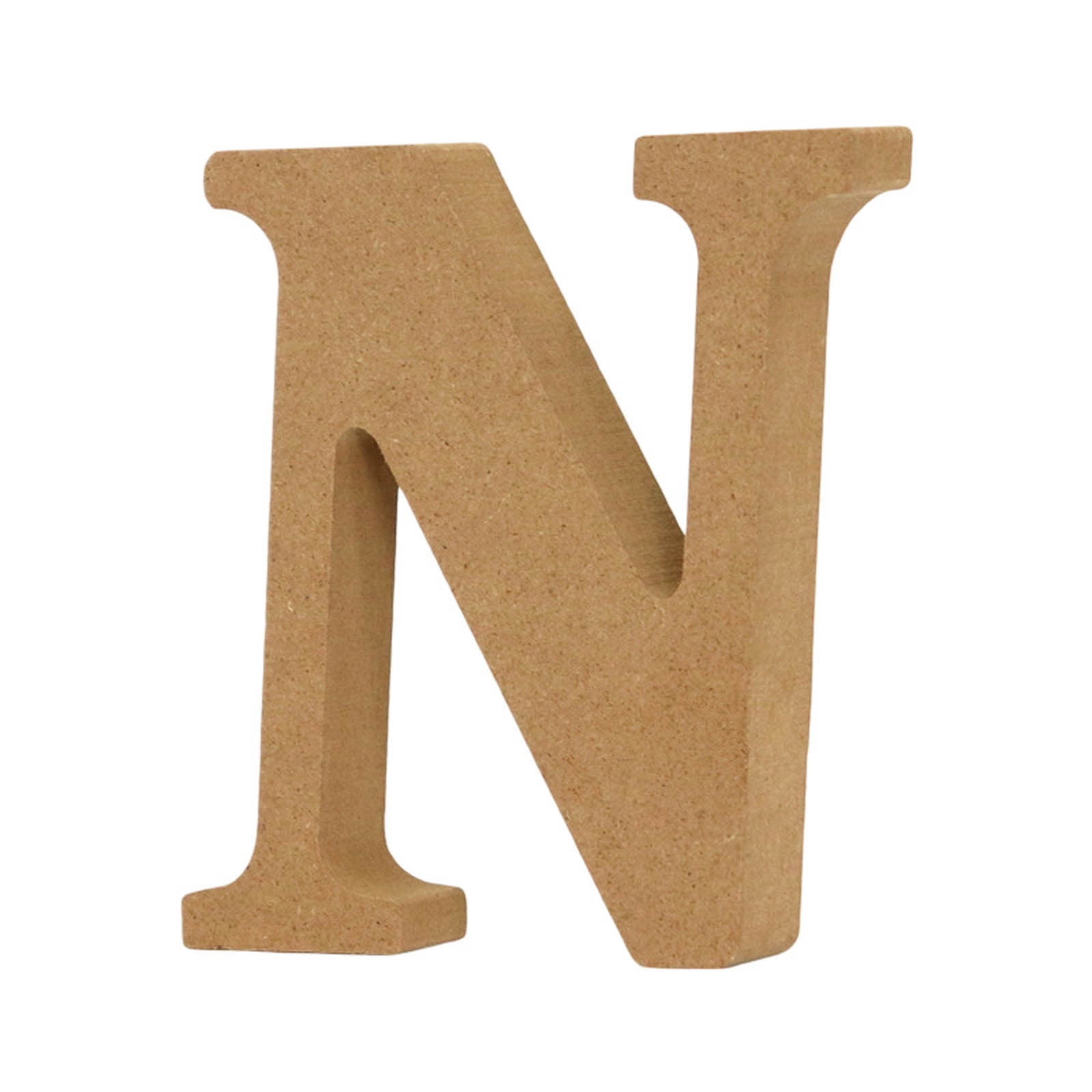 4 Inch Wooden Letters,Unfinished Wood Alphabets Cursive Fonrt for DIY ...