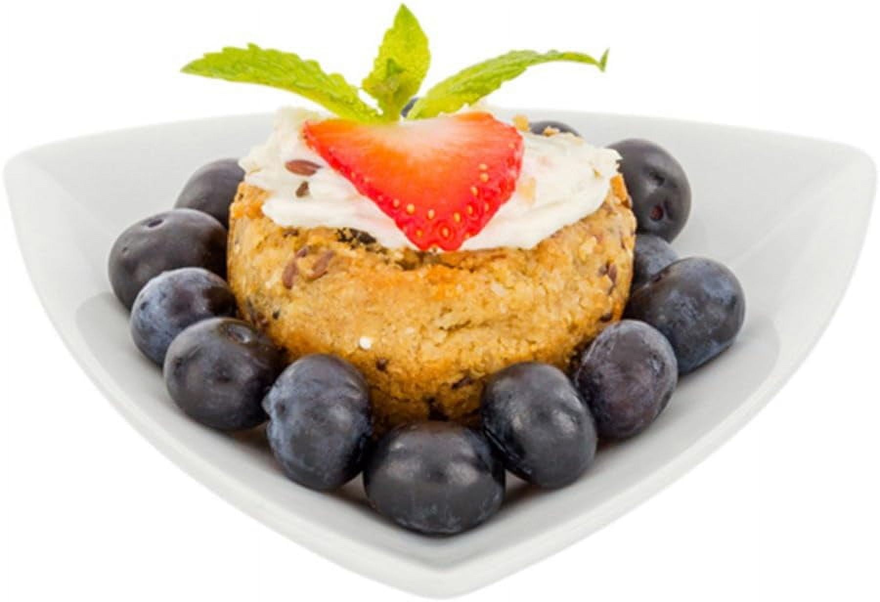 4 Inch X 4 Inch Porcelain Appetizer Plates 10 Triangle Dipping Plates ...