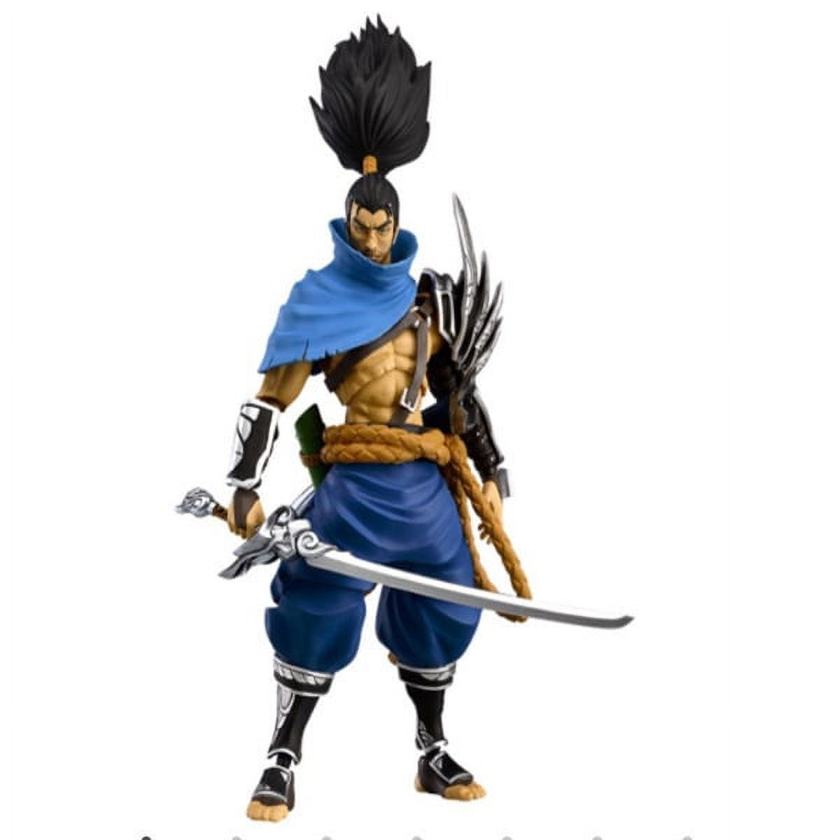 4-Inch Yasuo Collectible Figure w/Premium Details and Sword Accessory ...