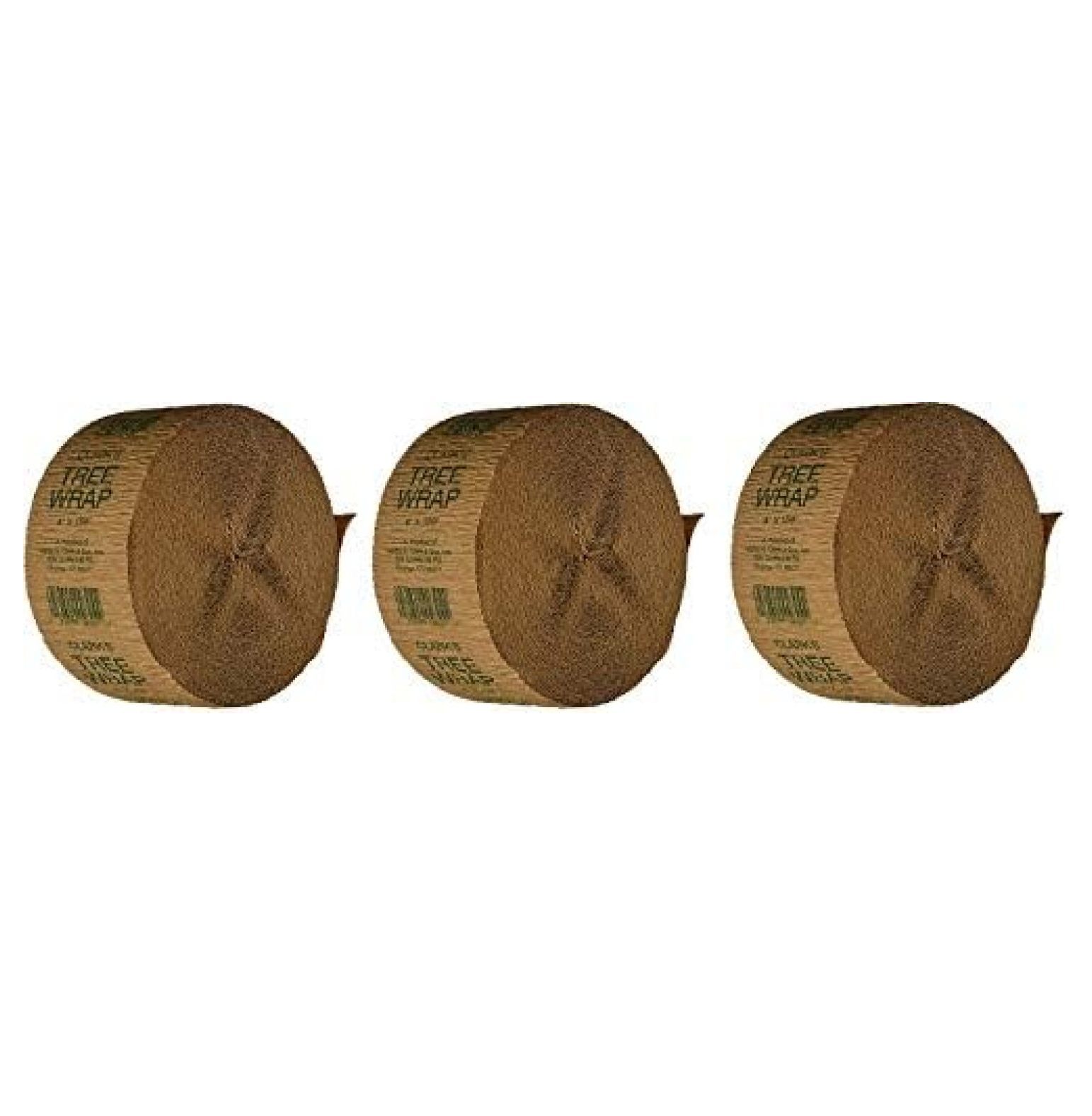 4-Inch by 150-Foot Tree Wrap 00304 (3-(Pack)) - Walmart.com