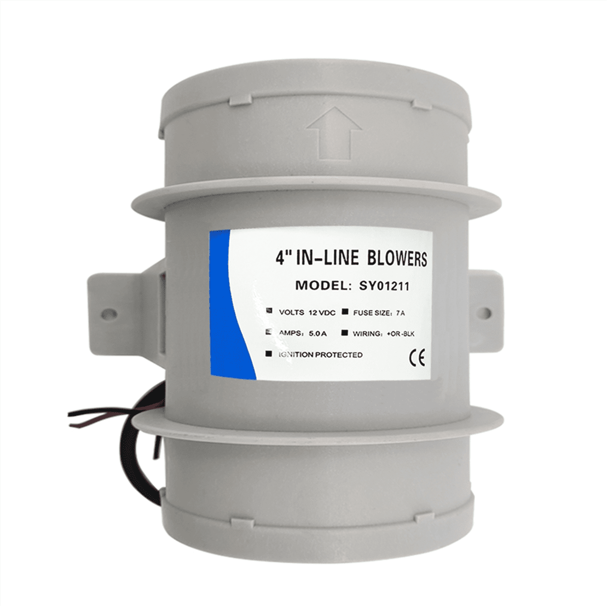 4 Inch in-Line Blowers Boat Bilge Blower Cool Fan Marine Cabin ...