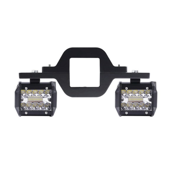 4 Inches Work Light Front & Rear Tow Hook Mounting Kit, 2 Pcs 4-Inch ...