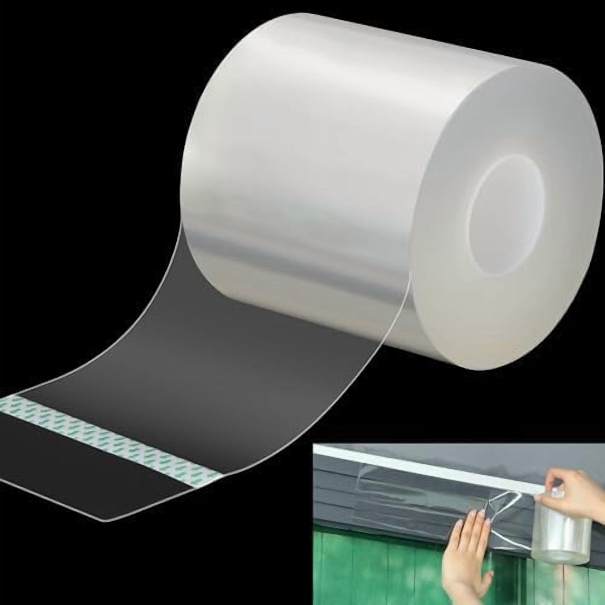 4 Inches x 50 ft Rv Sealant Tape Window Sealing for Winter Clear ...