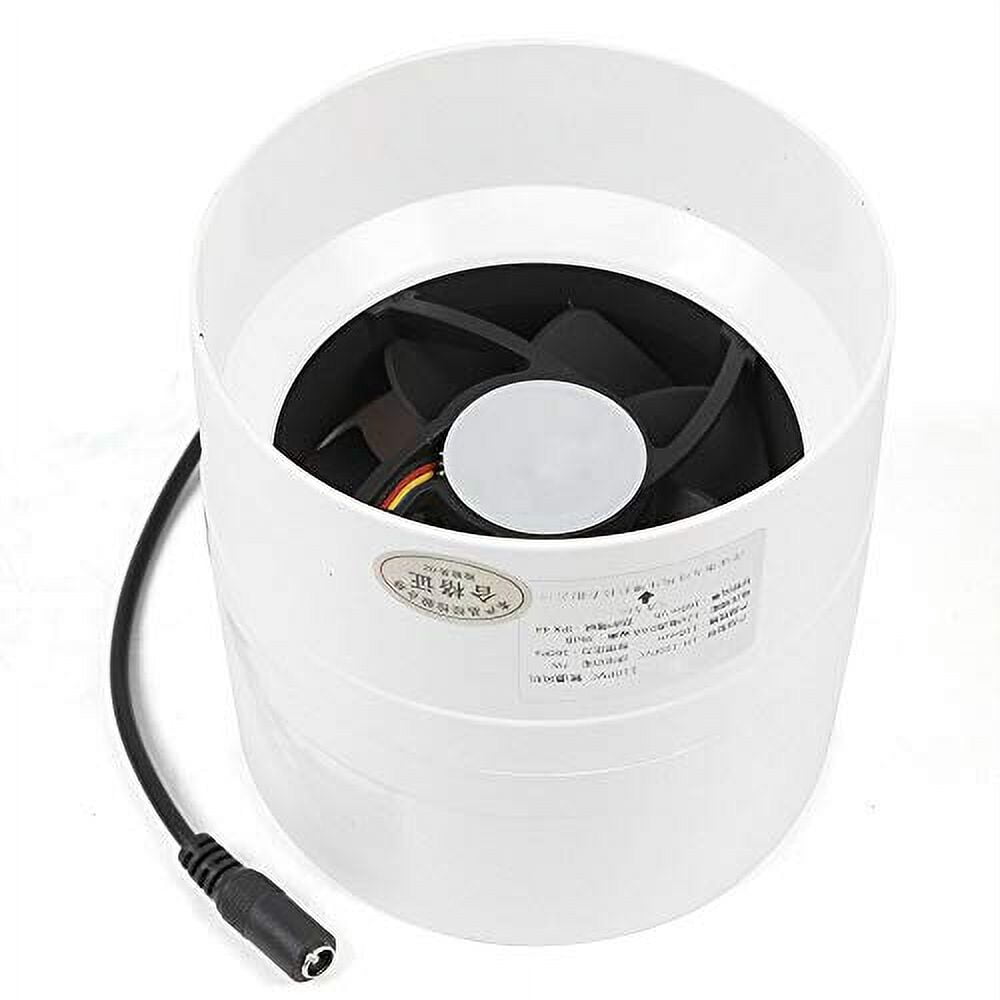 4" Inline Booster Duct Fan, Ventilation Cooling Exhaust Fan, Low Noise ...