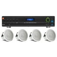(4) JBL 3" 15w 70v In-Ceiling Speakers+JBL Amplifier For Hotel/Office ...
