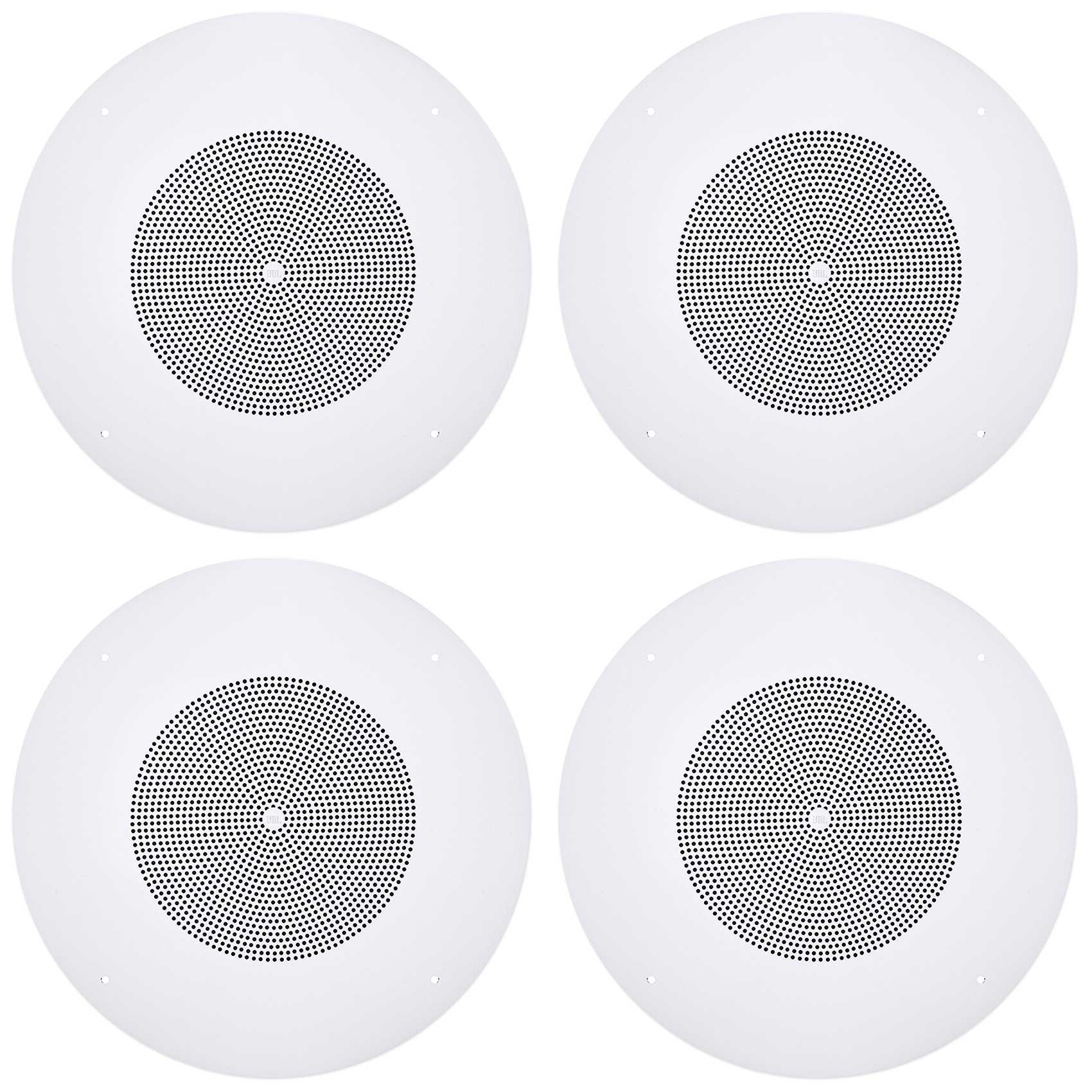 (4) JBL CSS8008 8" Commercial 70V/100V 5w Ceiling Speaker 4 Restaurant ...